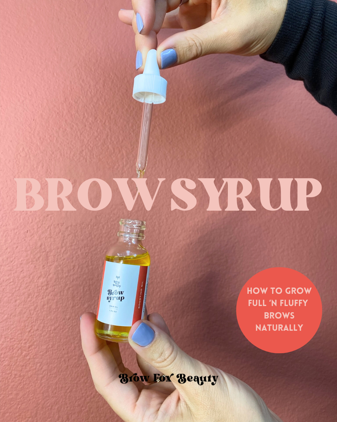 Brow Syrup: How to Grow Full & Fluffy Brows Naturally – Brow Fox Beauty